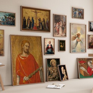 Sacred Christian Art Bundle – 500+ Vintage Religious Prints for Wall ...