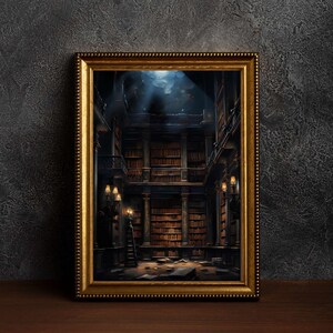 Medieval Castle, Dracula Castle, Oil Painting Printable Wall Art, Dark ...