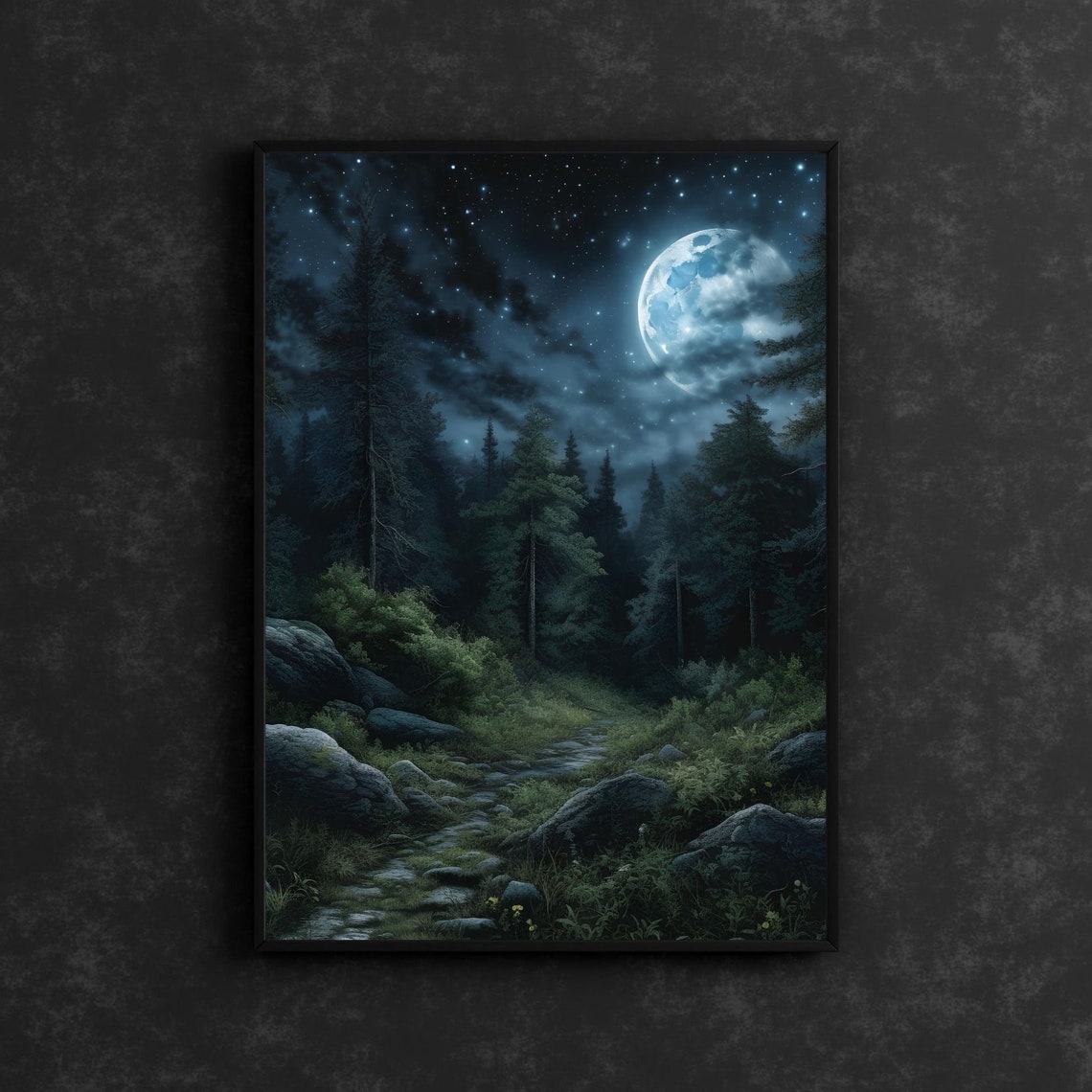 Dark Academia Print / Décor Room, Pittura a Olio Vittoriana ...
