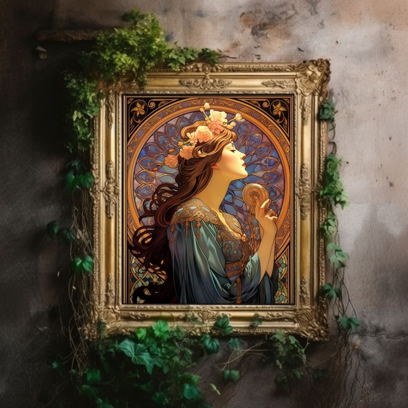 Stained Glass Print - Etsy