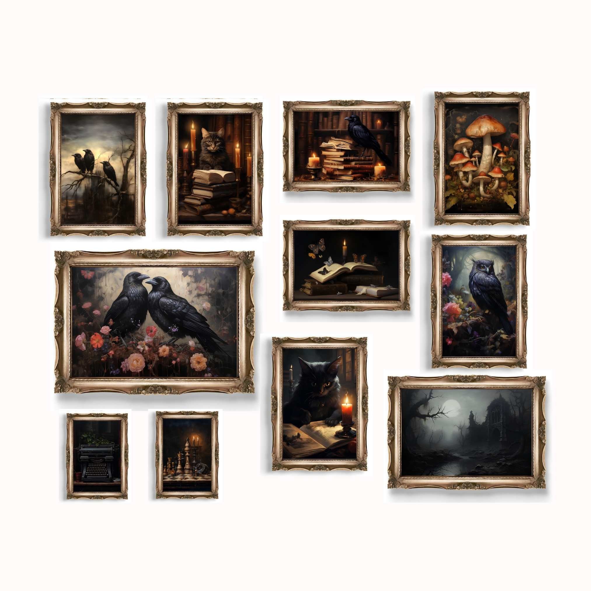 Dark Academia Decor, Dark Academia Poster, Dark Academia Print, Moody ...