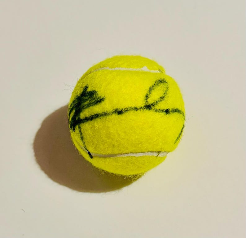 Emma Raducanu Autographed Wimbledon Tennis Ball - Etsy