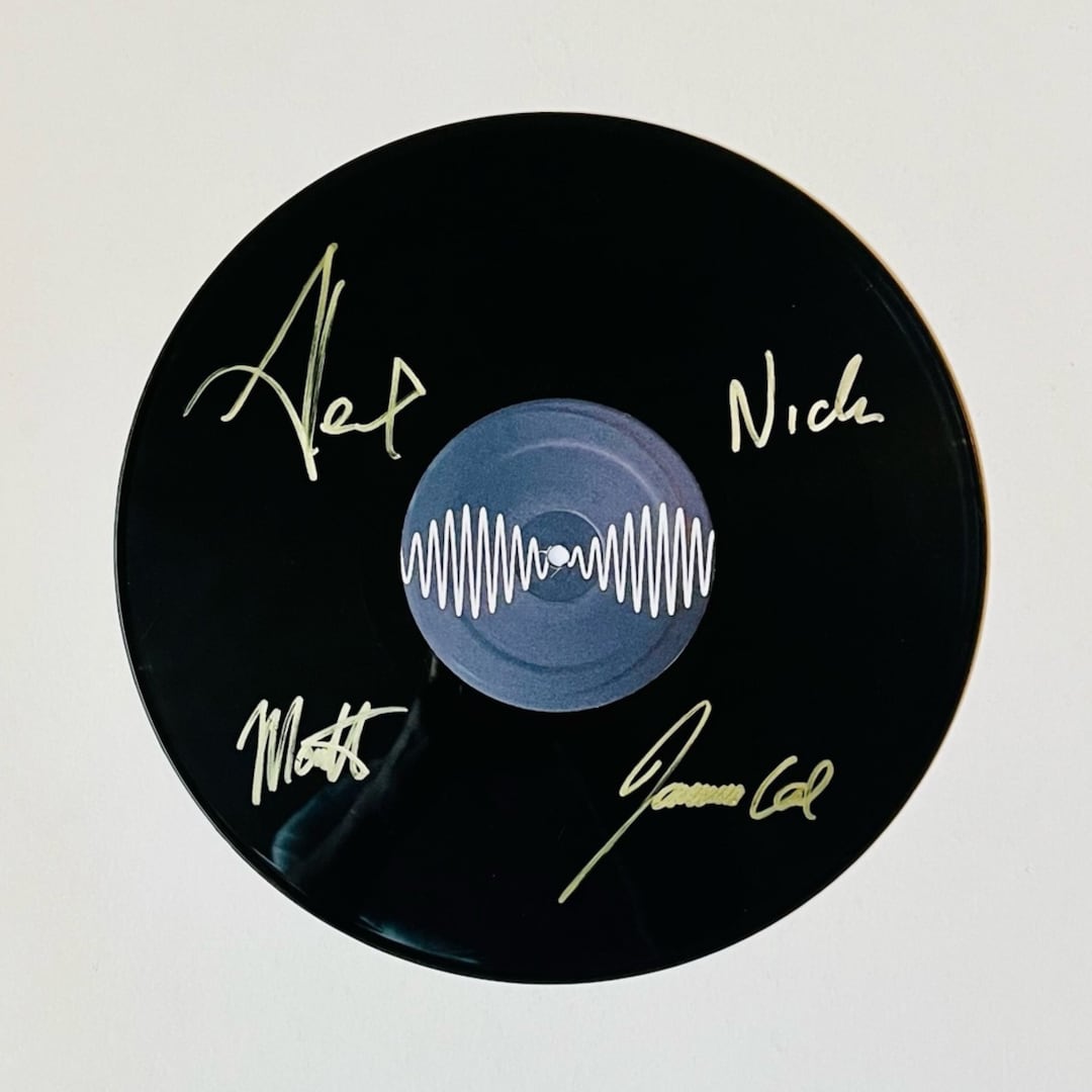 Arctic Monkeys AM 24 Carat Gold Signature Vinyl Record - Etsy