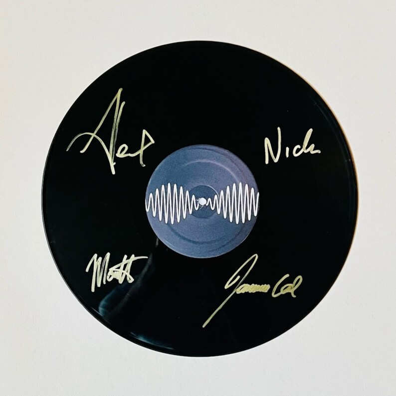 Arctic Monkeys AM 24 Carat Gold Signature Vinyl Record - Etsy