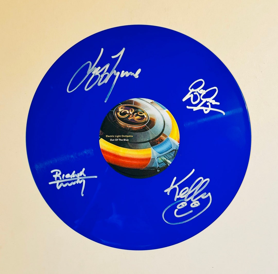 Electric Light Orchestra ELO Out of the Blue Autographed Limited ...
