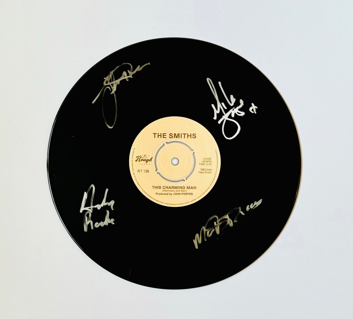 The Smiths This Charming Man Signed Vinyl Record - Etsy