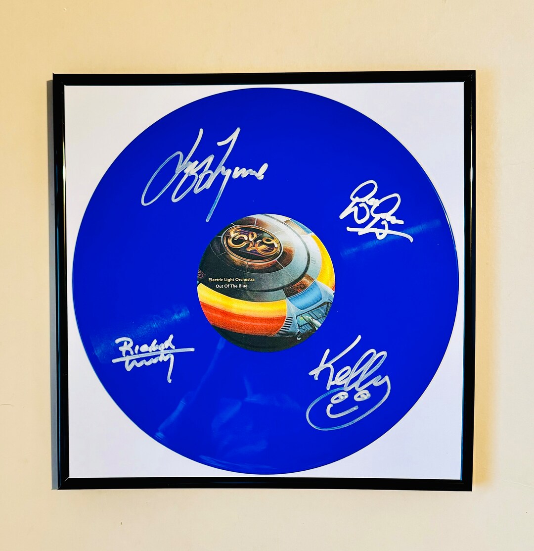 Electric Light Orchestra ELO Out of the Blue Autographed Limited ...