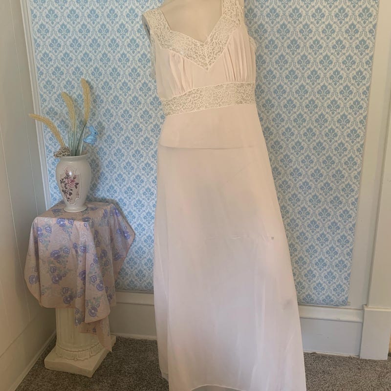 Sheer Nightgown Negligee - Etsy