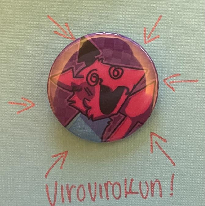 Virovirokun Deltarune Pin - Etsy