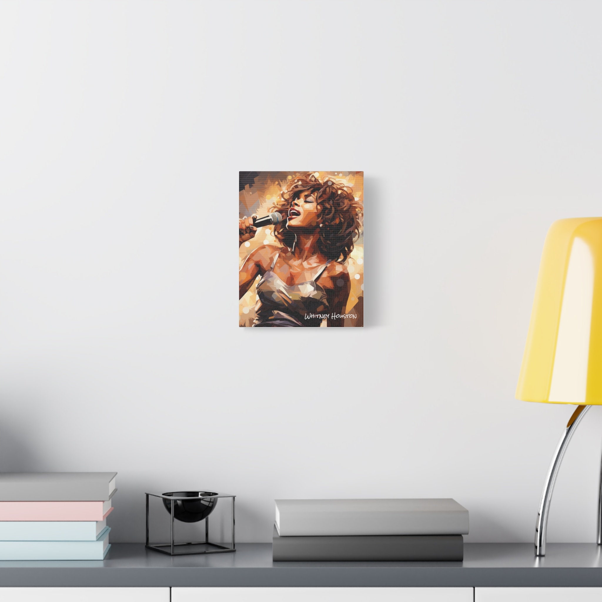 Whitney Houston Music Legends in High-definition Canvas Art - Etsy