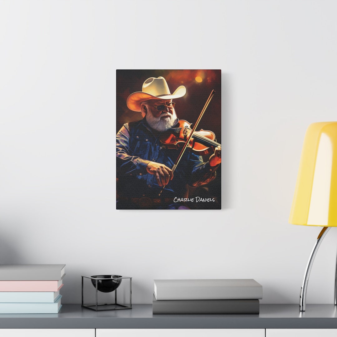 Charlie Daniels - Music Legends in High-definition Canvas Art - Etsy
