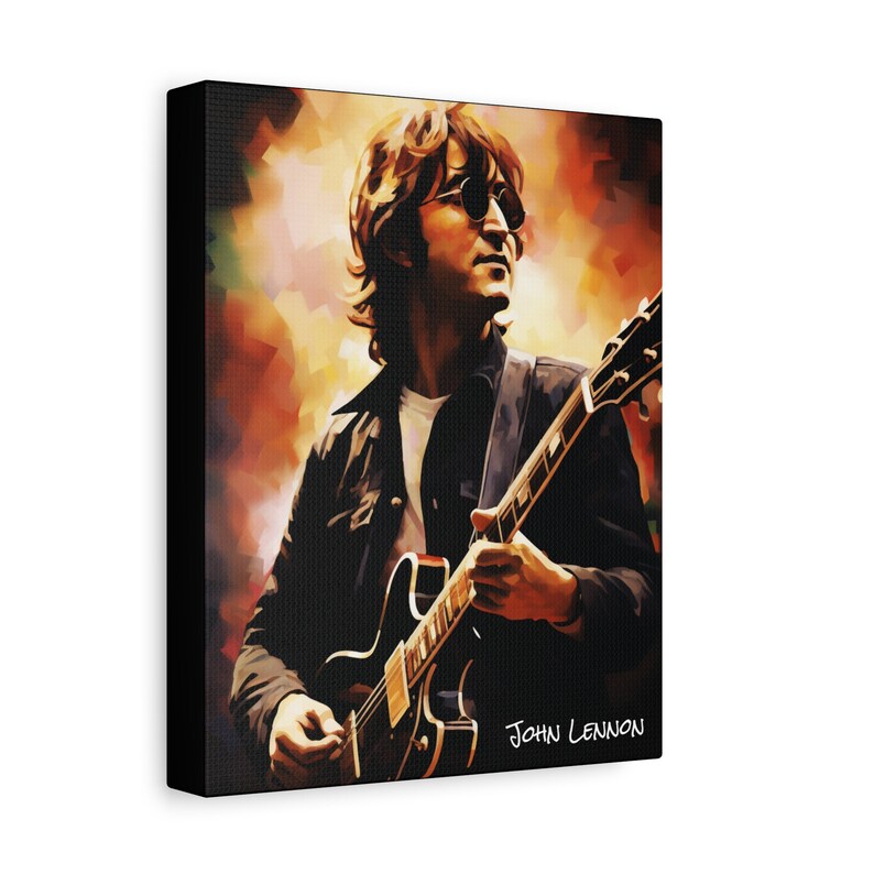 John Lennon - Music Legends in High-definition Canvas Art - Etsy