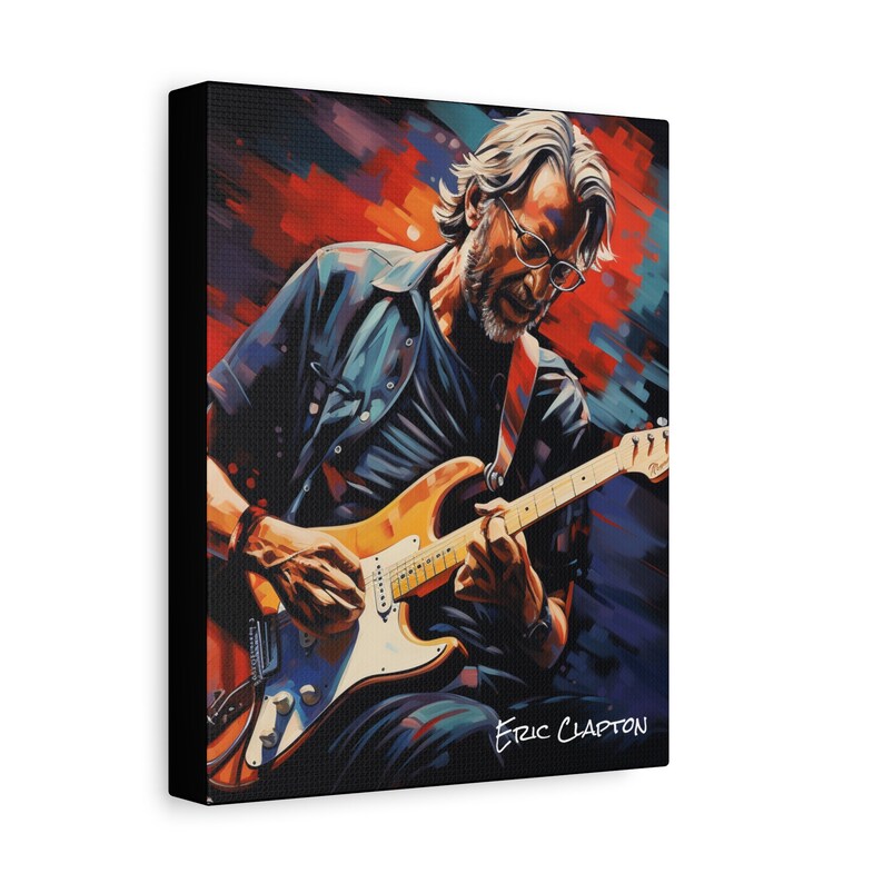 Eric Clapton - Music Legends in High-definition Canvas Art - Etsy