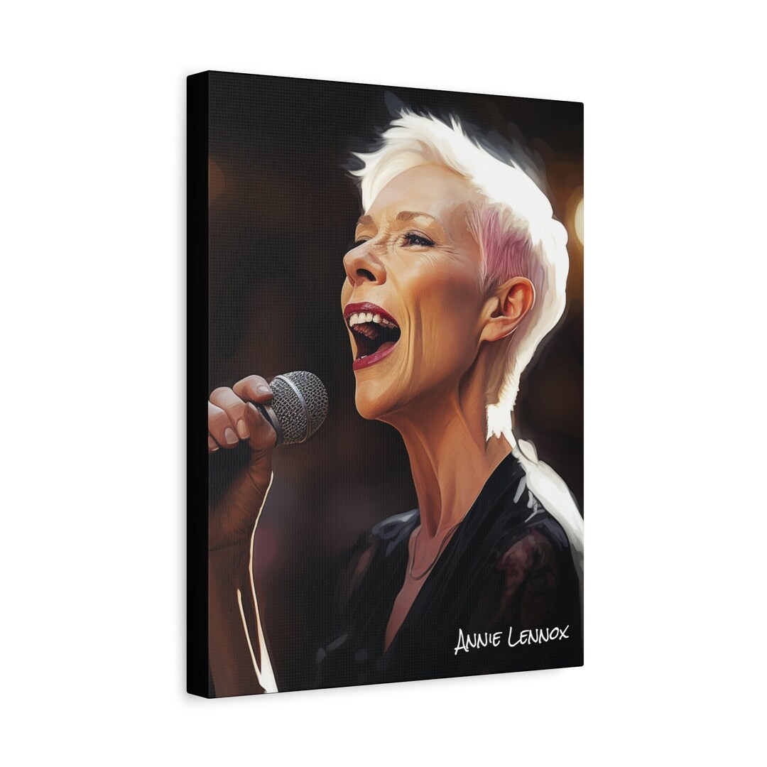 Annie Lennox - Music Legends in High-definition Canvas Art - Etsy