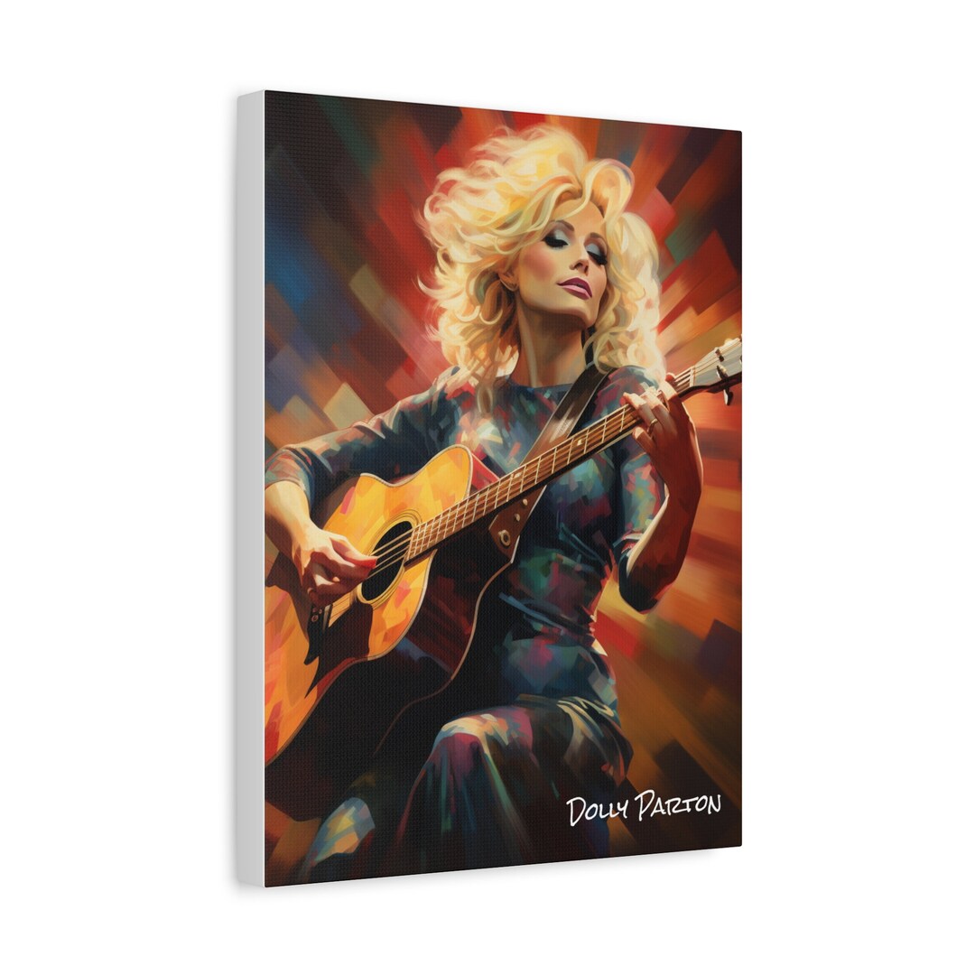 Dolly Parton 60 Other Music Legends: 8 X 10 Canvas Prints. Stunning ...