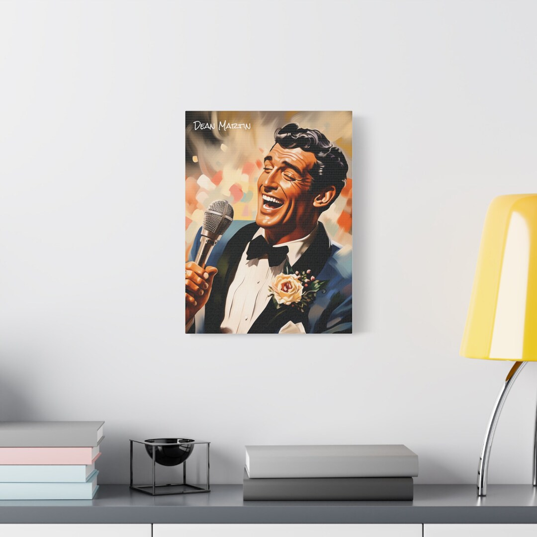 Dean Martin - Music Legends in High-definition Canvas Art - Etsy