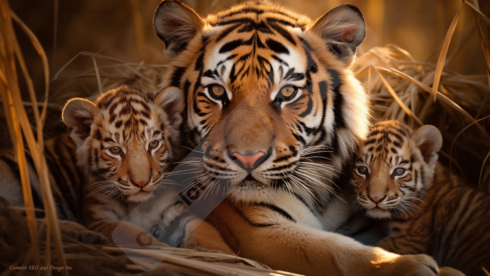 Lioness and Cubs Wildlife, Tigers, Africa Photos. This is a Digital ...
