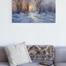 First Winters' Snowfall Winter Wall Art, Pathway Home. Winter Jpg ...