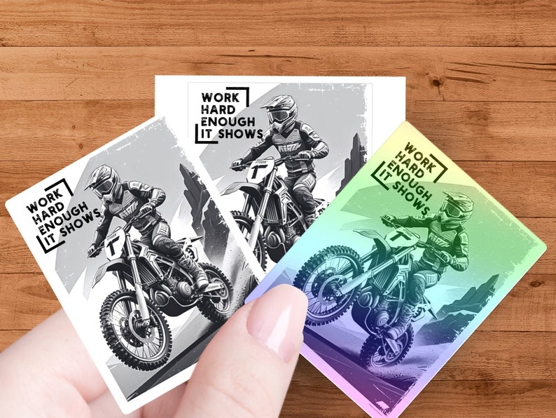 Racing Decal-sticker-motorcross-dirt Bike-race Vinyl Decal-sticker ...