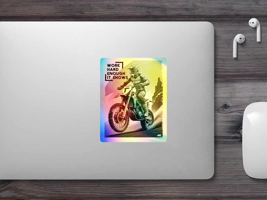 Racing Decal-sticker-motorcross-dirt Bike-race Vinyl Decal-sticker ...