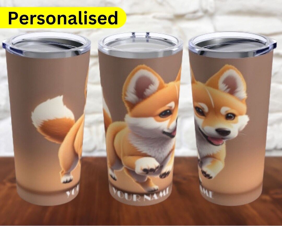Anime Chibi Dingo Pup Tumbler 20oz - Etsy