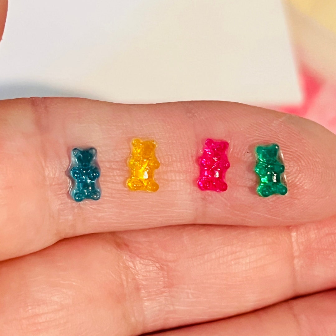 Miniature Gummy Bears, Miniature Candy Jar, Pretend Halloween Candy ...