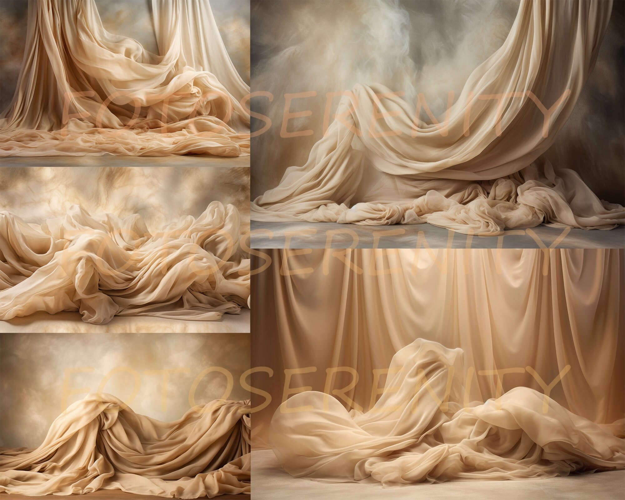 62 Deluxe Bundle Digital Backdrops in This Set of 5 Bundles! Maternity ...