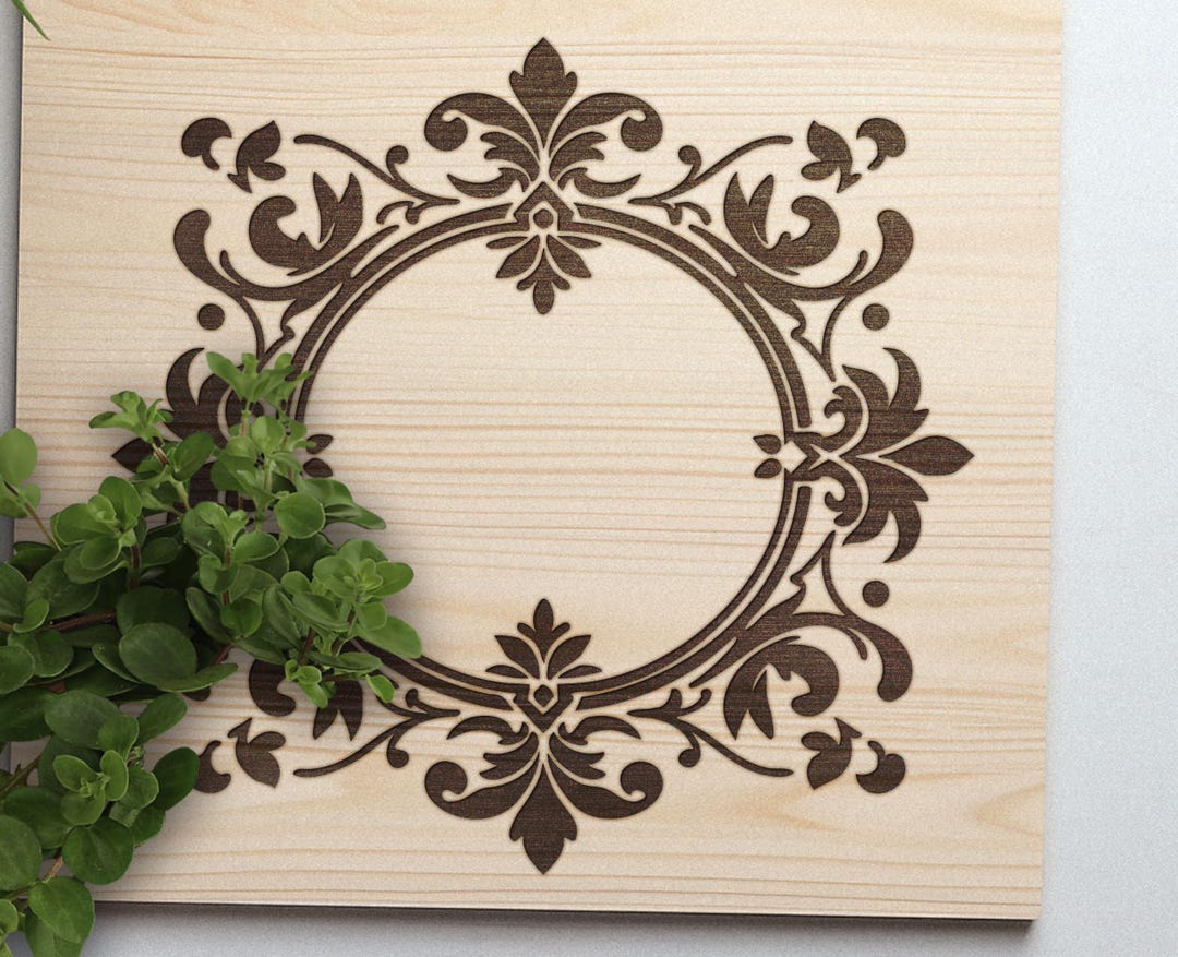 Frame SVG, Frame Vector Design for Cutting Machines, Frame PDF, Frame ...