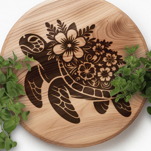 Laser Cut Turtle Design - Etsy