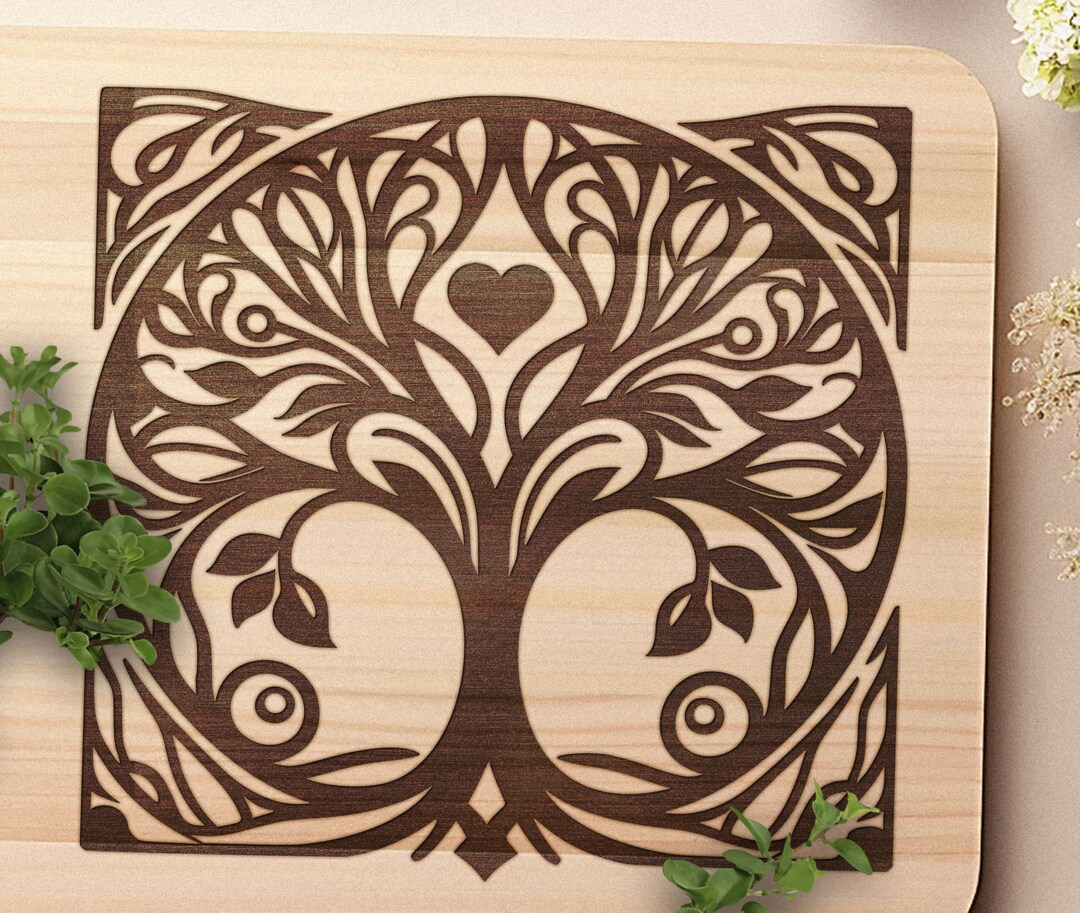 Tree of Life SVG, Tree of Life Vector Design, Tree of Life PDF, Tree of ...