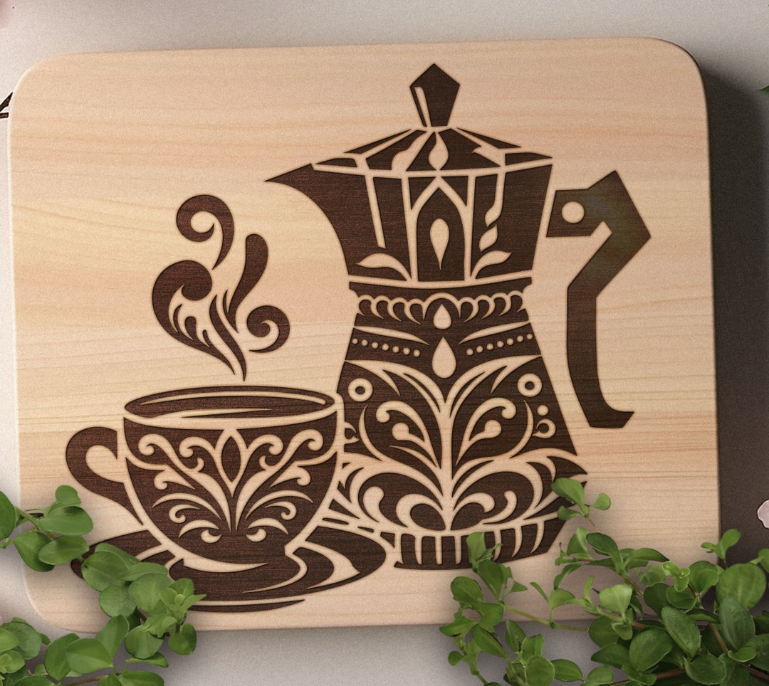 Coffee SVG, Coffee Lover Clipart, Digital Coffee Cup Cut Files, Cricut ...