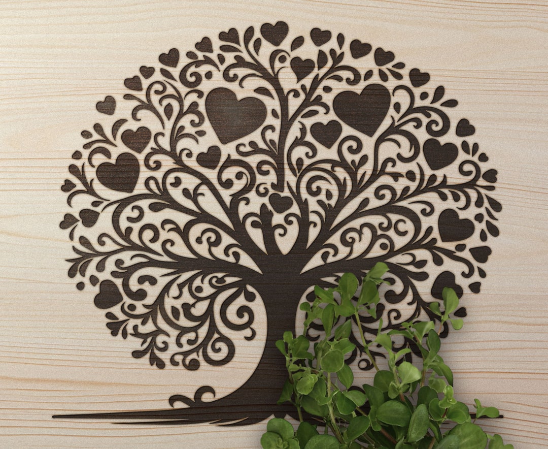 Tree of Life SVG, Tree of Life Vector Design, Tree of Life PDF, Tree of ...