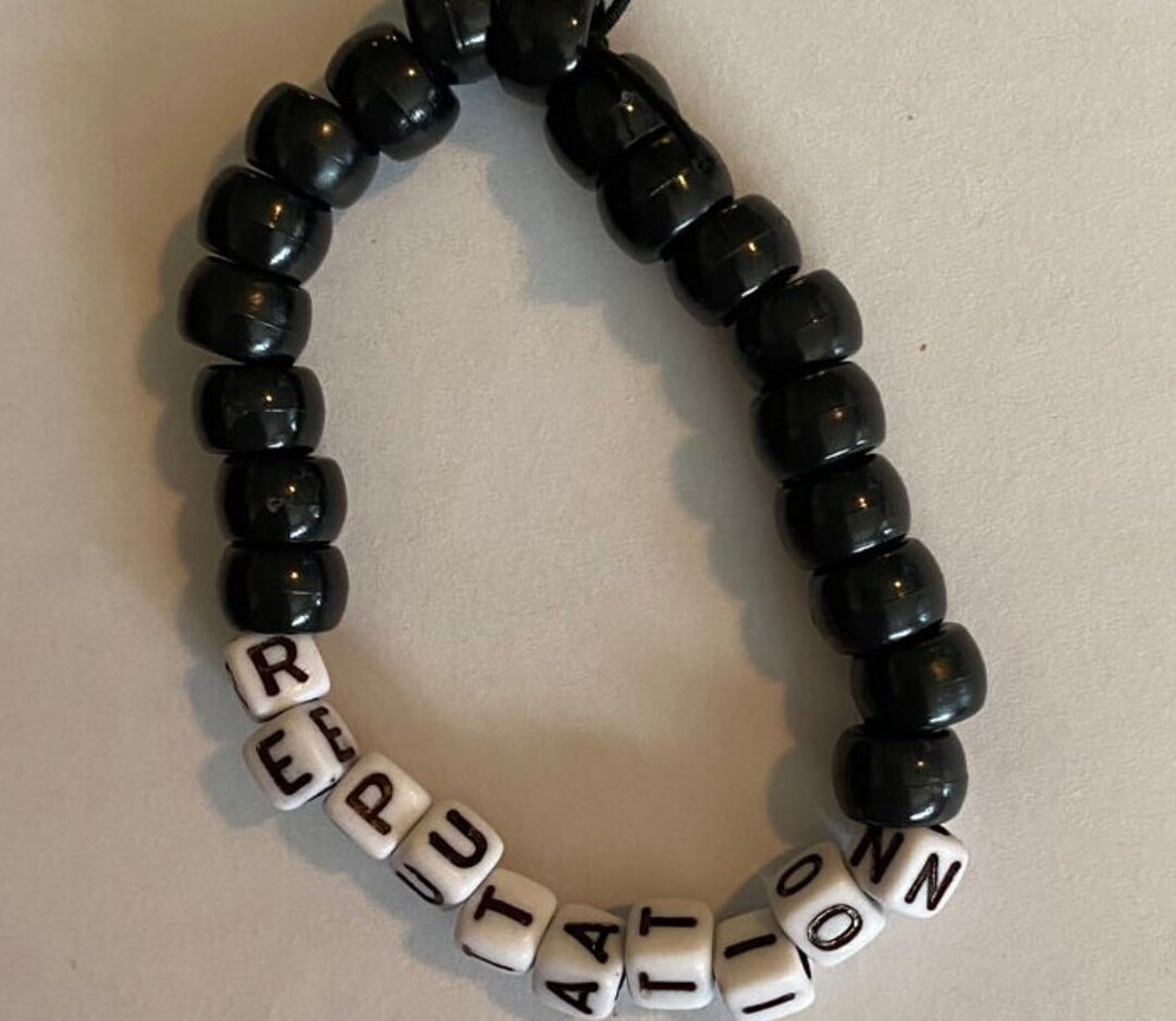 Taylor Swift Reputation Bracelet - Etsy