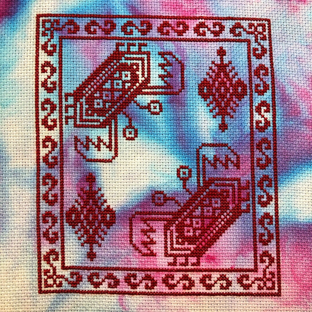 Giddy Crabs, A Cross Stitch Sampler Pattern - Etsy