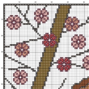 Bahar an Original Cross Stitch Pattern - Etsy