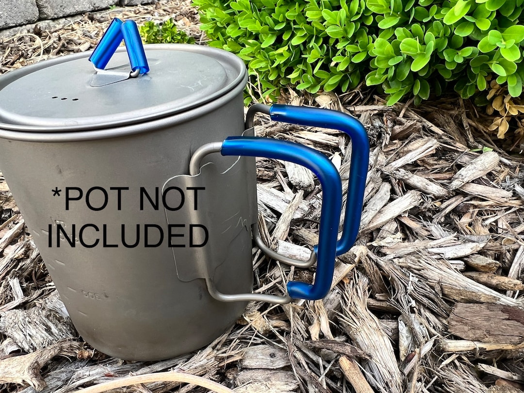 Titanium Pot Silicone Handle Modification -now in Multiple Colors - Etsy