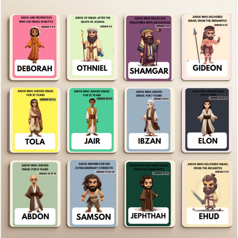 Bible Characters - Etsy