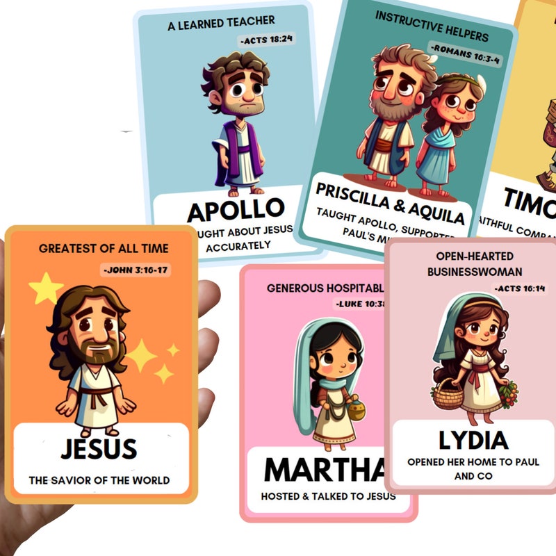 Bible Characters - Etsy