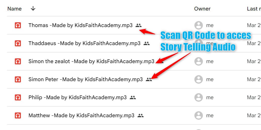 Jesus' 12 Disciples Flashcards: Christian Education (printable Digital ...