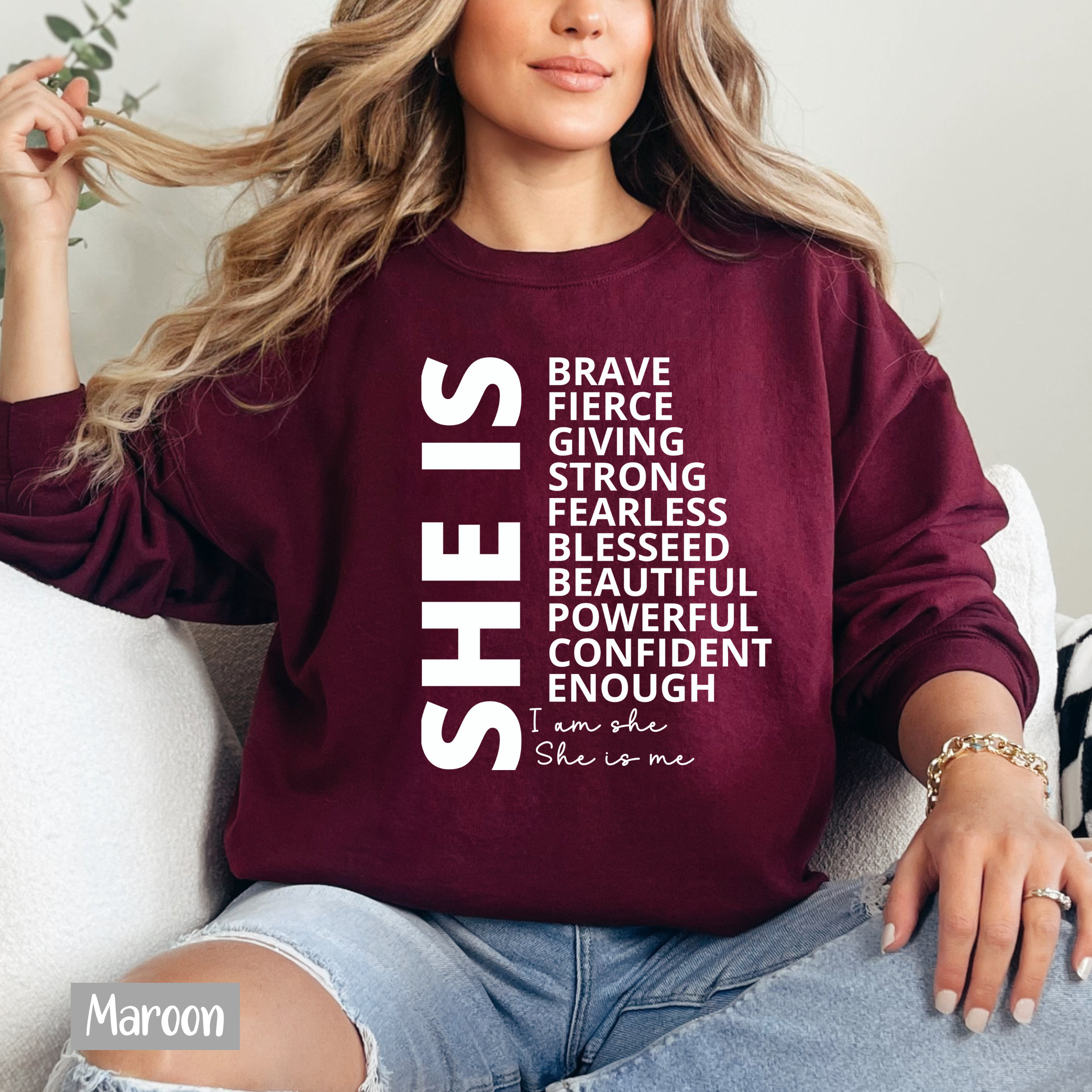 Woman Affirmation Shirt for Women Empowerment Tshirt Inspirational Self ...