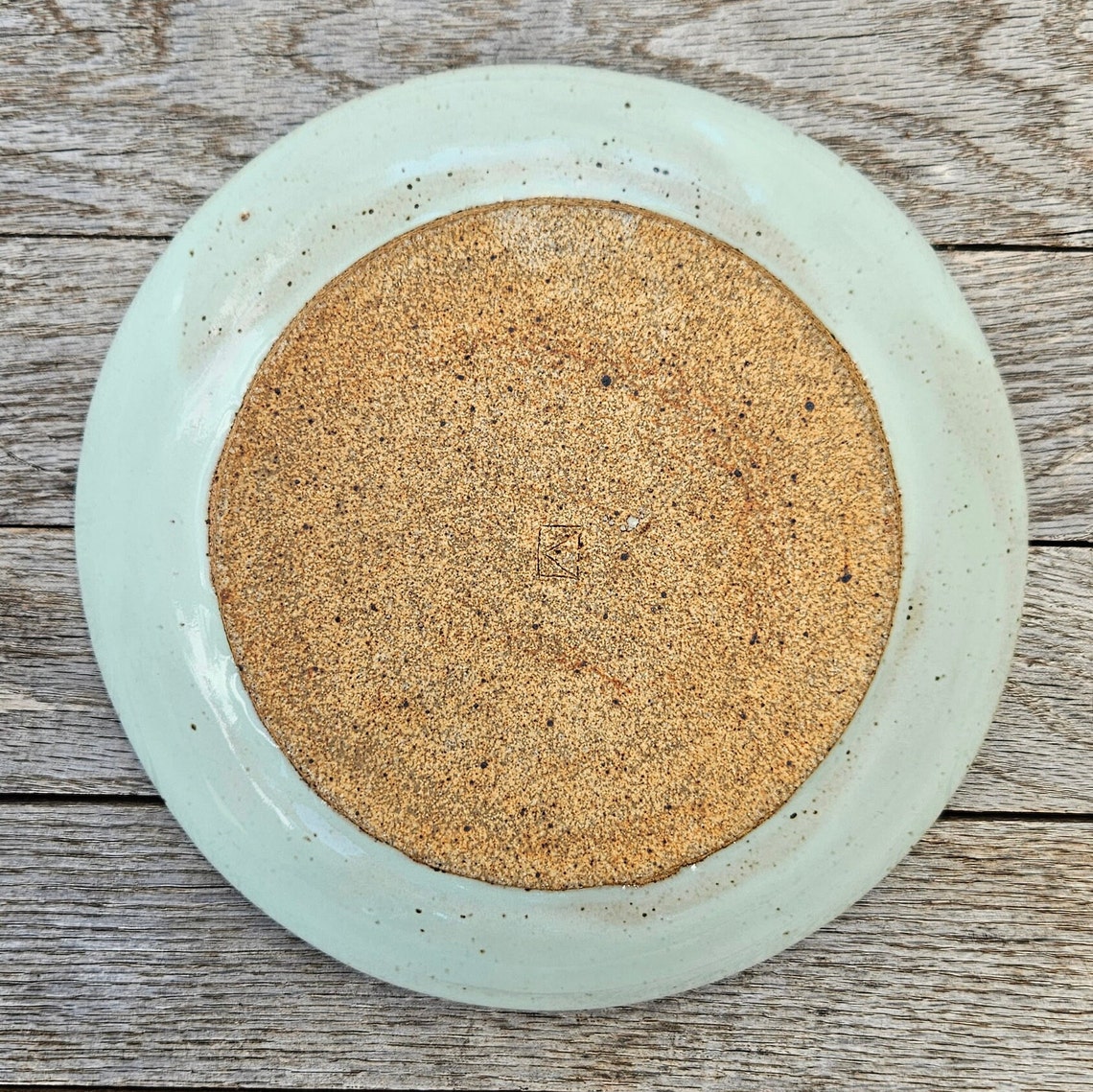 Blue, Purple and Light Green Plate - Etsy