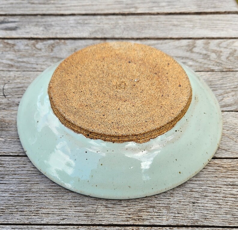 Blue, Purple and Light Green Plate - Etsy