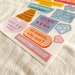 Sebongie Says Sticker Sheet - Etsy