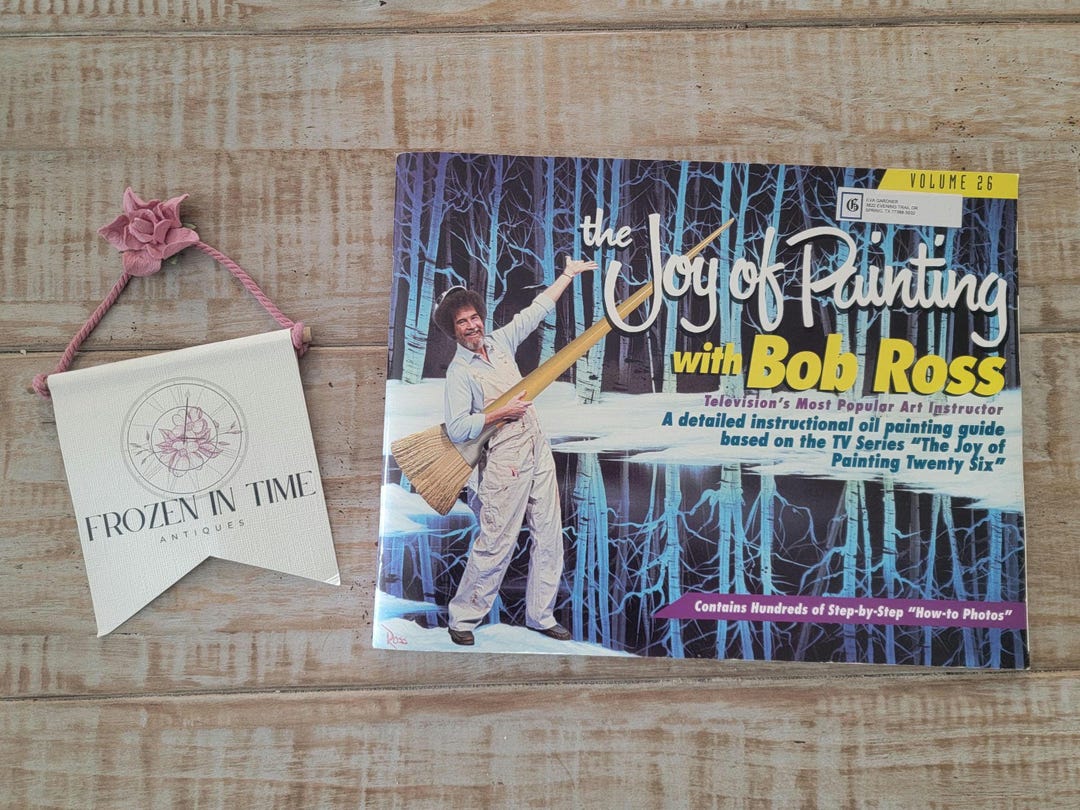 Vintage the Joy of Painting With Bob Ross Book Volume 26 - Etsy