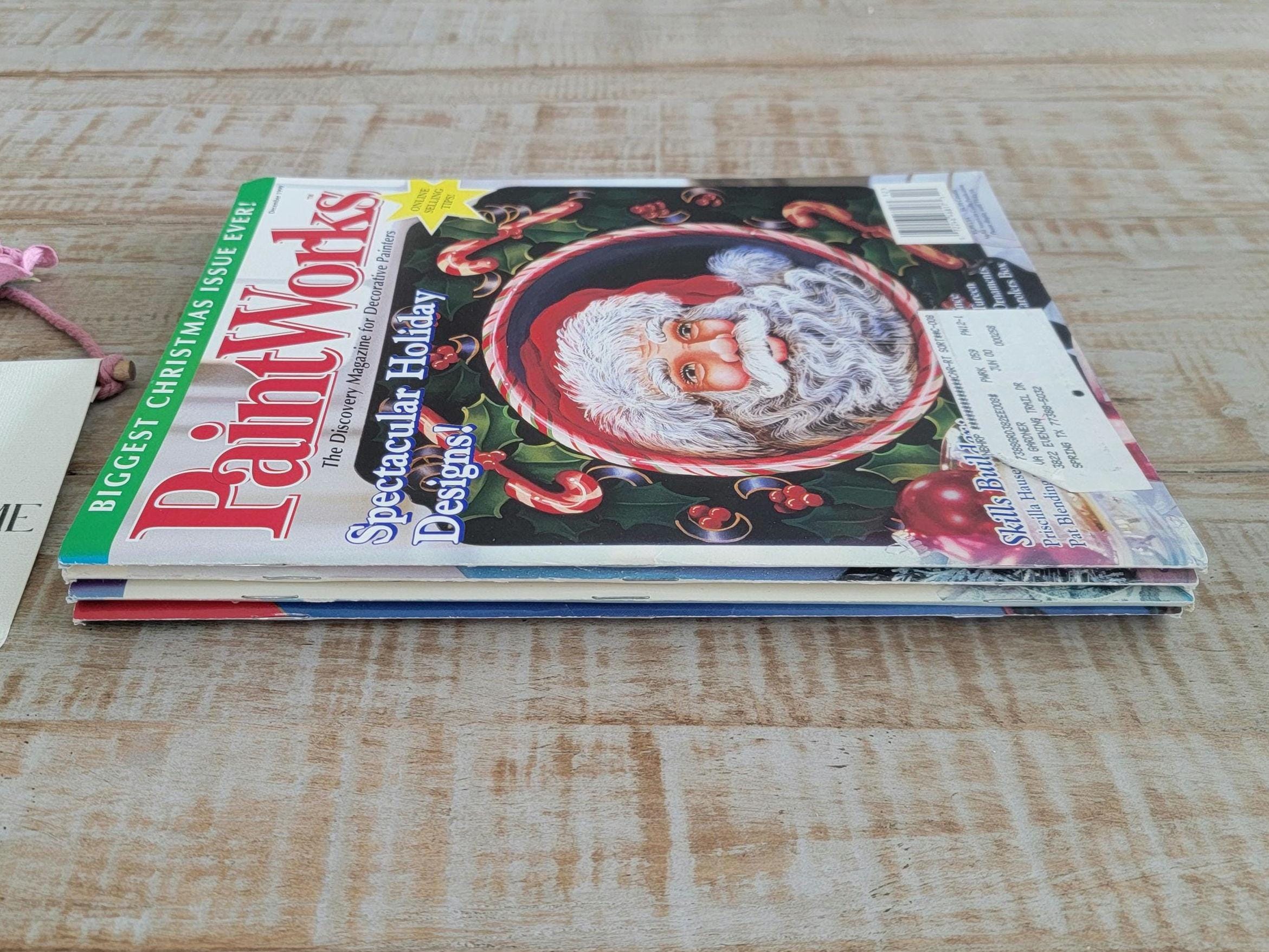 Vintage Paintworks Magazine Lot of 4 | Decorative Painting Patterns ...