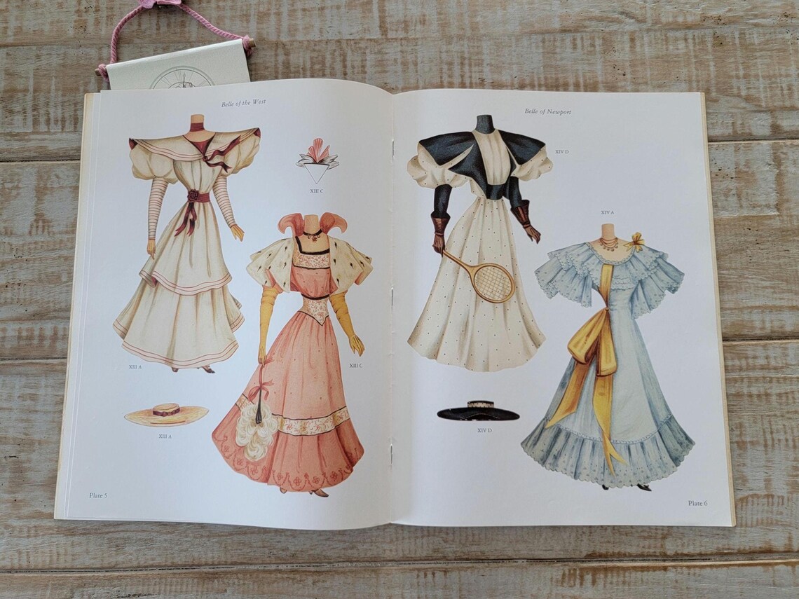 Vintage Raphael Tuck "belles" Paper Dolls – Classic Cutout Doll - Etsy