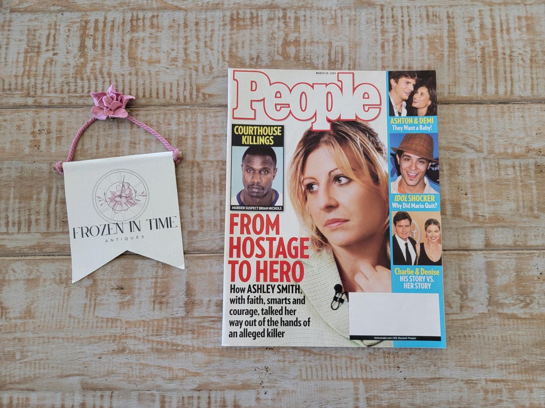 Vintage People Magazine – Ashley Smith Hostage Hero | March 28, 2005 ...