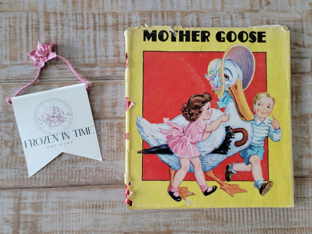 Vintage Mother Goose: Her Rhymes and Riddles for Little Folks Book ...