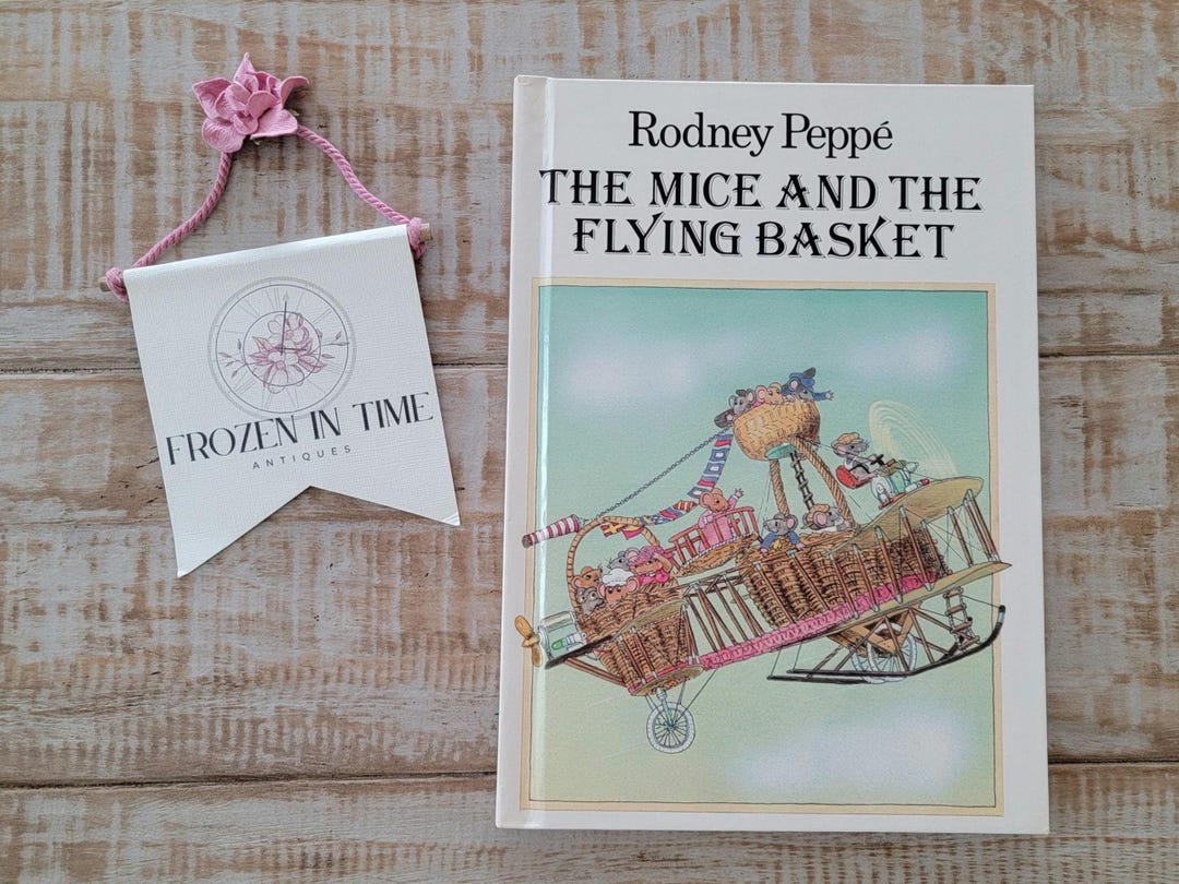 Vintage the Mice and the Flying Basket Book by Rodney Peppe - Etsy