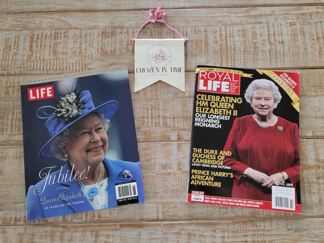 Queen Elizabeth II Commemorative Magazine Lot of 2 – Celebrating Her ...